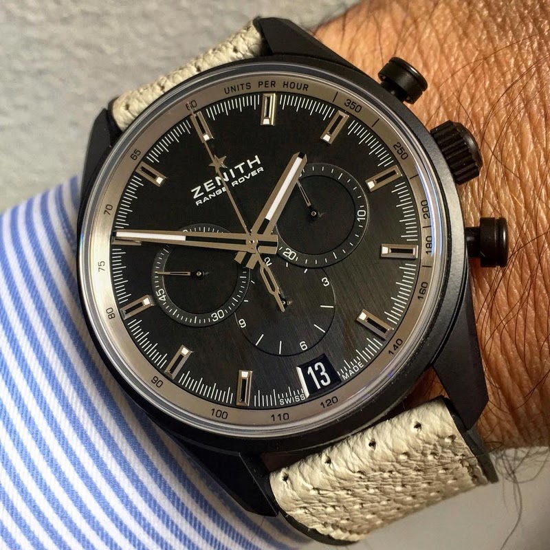 Zenith - The Zenith El Primero Range Rover special edition on my wrist