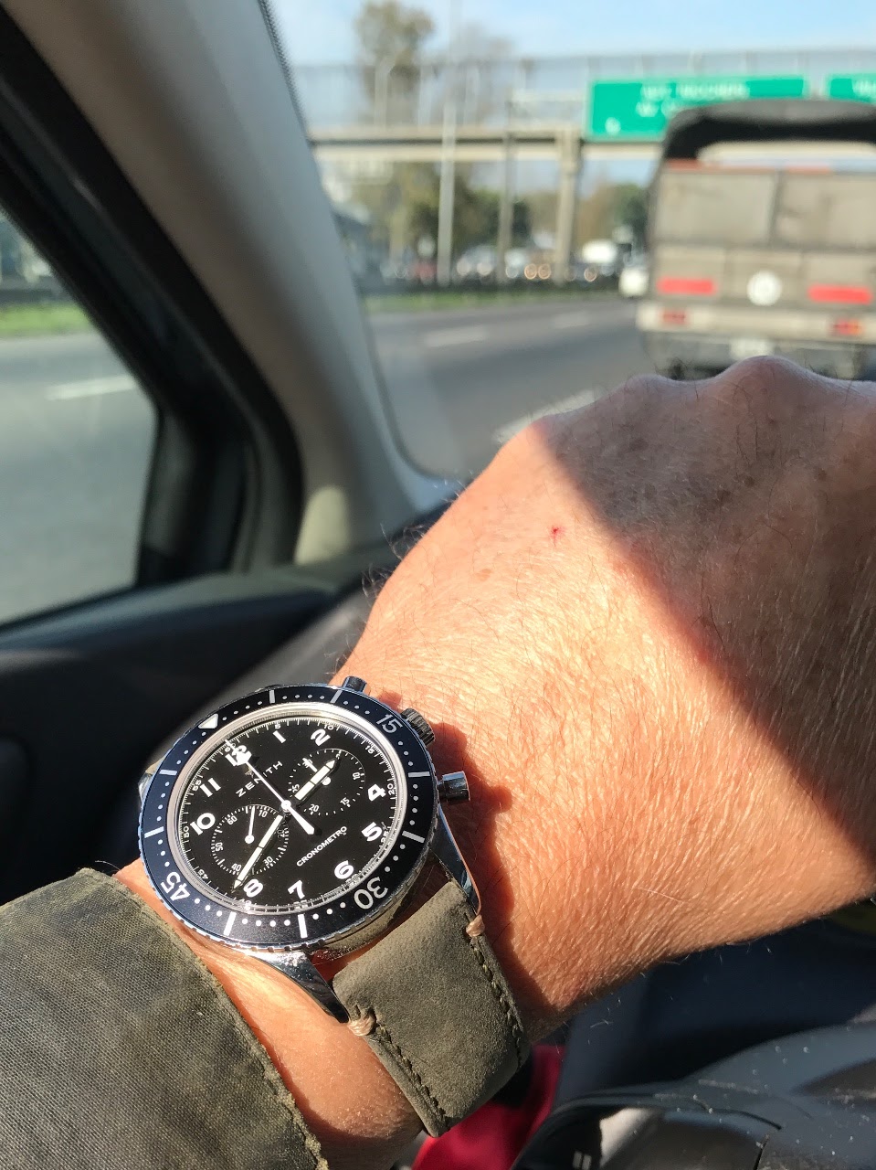 Zenith - Change of straps on my Zenith CP2...