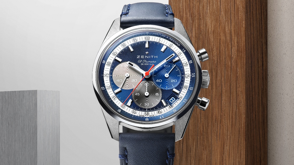 Zenith - ORIGINAL, ICONIC: THE SPIRIT OF EL PRIMERO NOW IN BLUE.