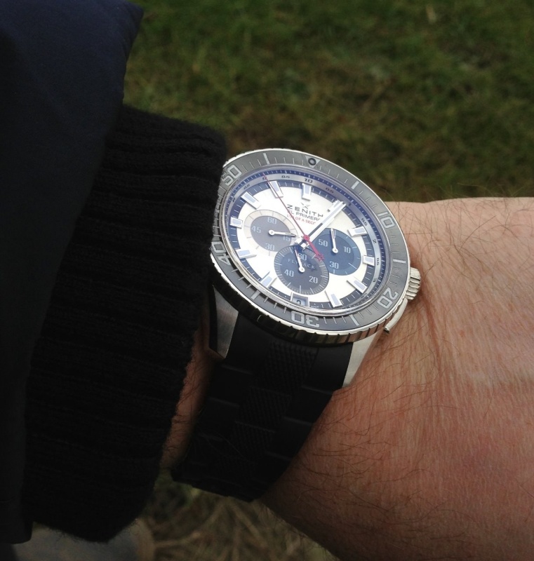 Zenith - Stratos on defy classic rubber