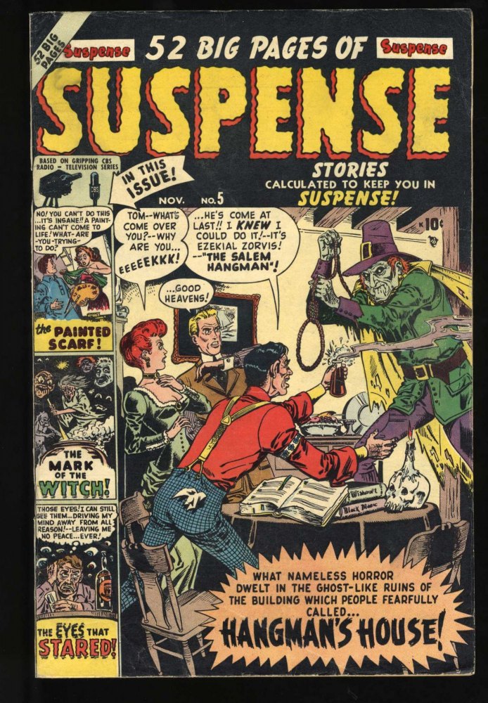 Suspense (1949) #5 VG+ 4.5 (Restored) Atlas Pre-Code Horror 1950! | Buy ...