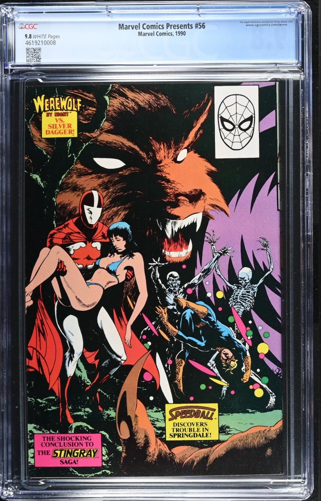 Marvel Comics Presents #56 CGC NM/M 9.8 White Pages | Buy Comics
