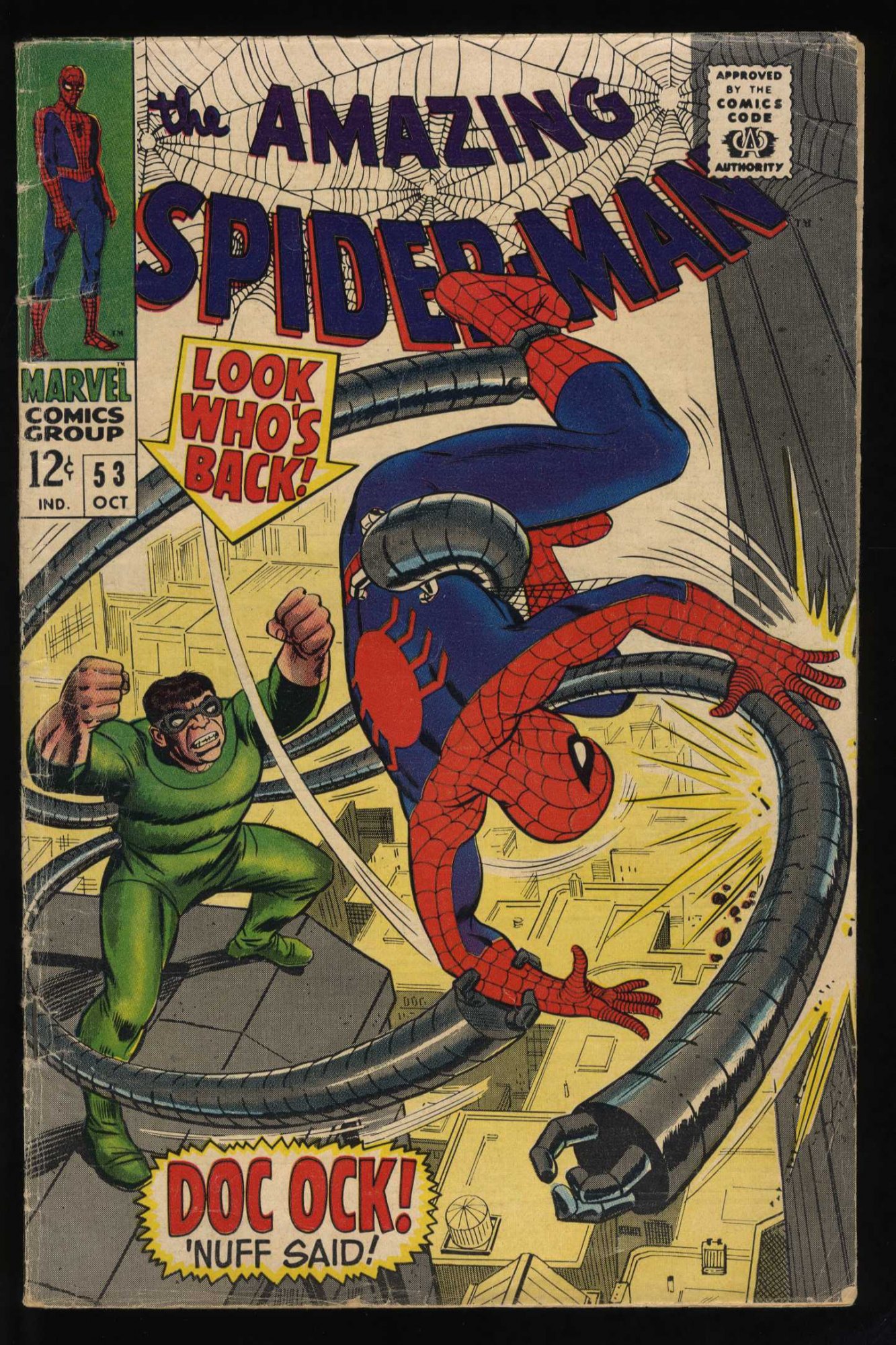 Amazing Spider-Man #53 VG 4.0 Doctor Octopus Appearance! Key Issue ...