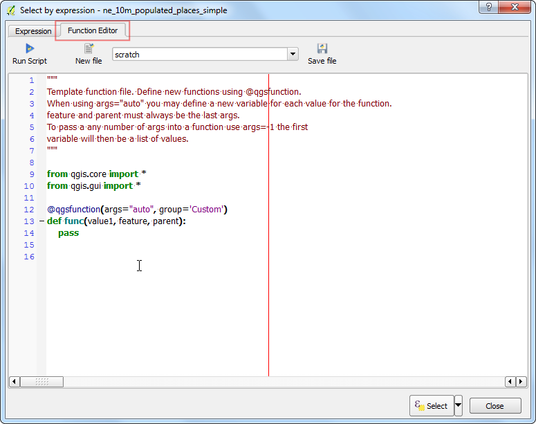 Using Custom Python Expression Functions — Qgis Tutorials And Tips