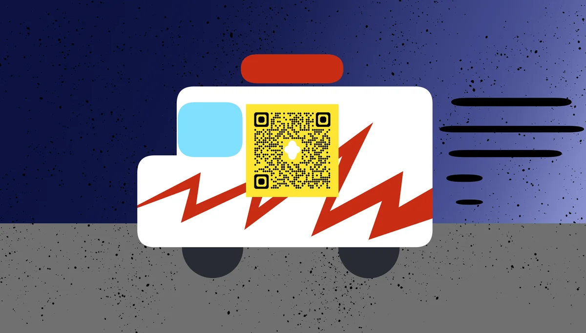 Emergency access QR codes for instant contact information | QR Code ...