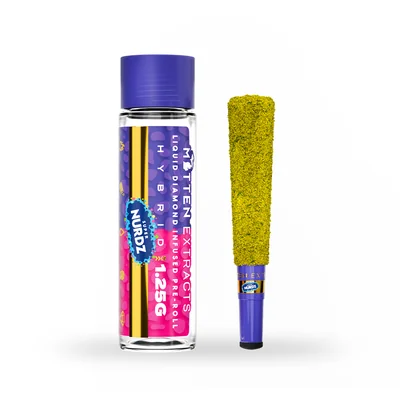 Shop Mitten Extracts - Super Nurdz Infused Pre-Roll 1.25g | Quality Roots