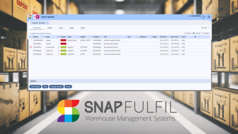 Snapfulfil Unveils New Ui Order | Warehouse & 3PL Logistics News