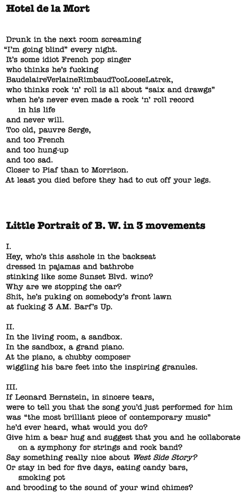 Five Poems – The Brooklyn Rail