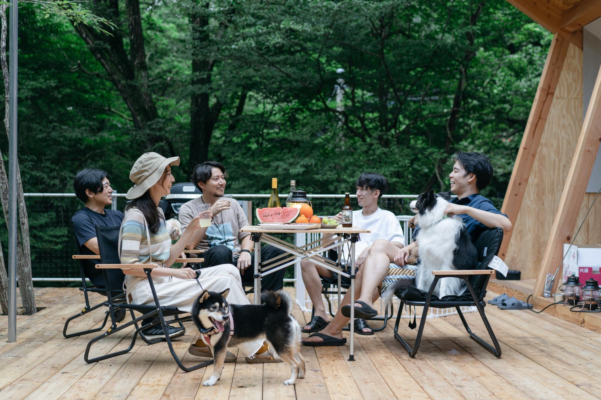 Mr.Forest プライベートキャンプラウンジ＆サウナ 宿泊予約【楽天トラベルキャンプ】