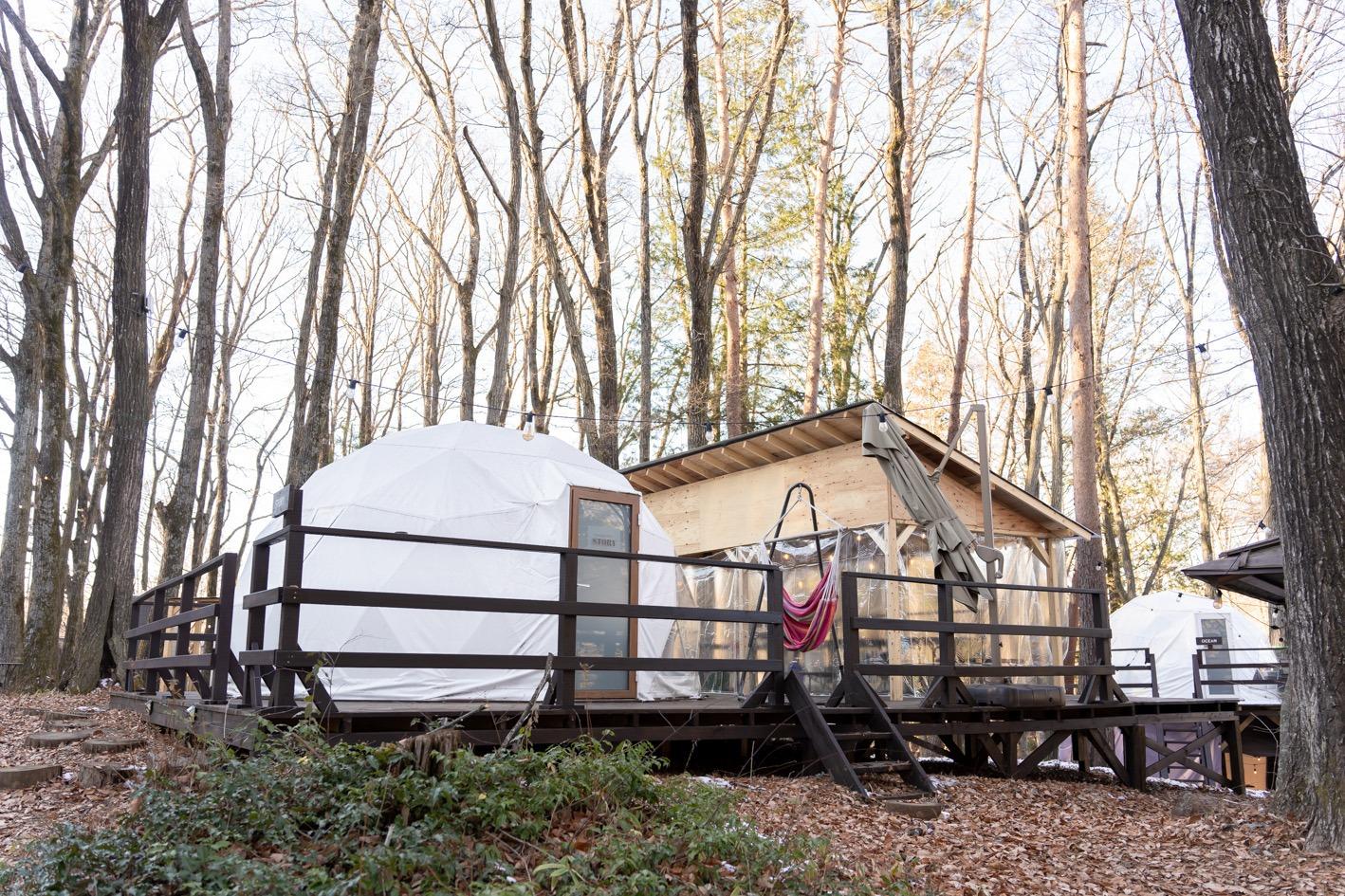 GLAMPINGBASE enCamp｜楽天トラベルキャンプ