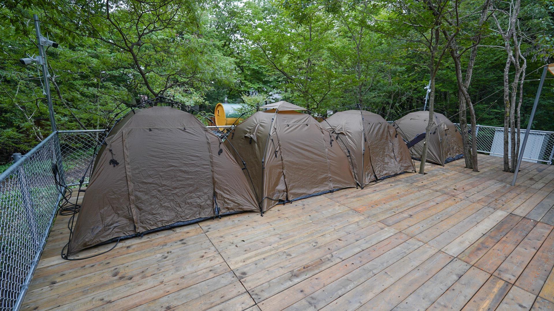 Mr.Forest プライベートキャンプラウンジ＆サウナ｜楽天トラベルキャンプ