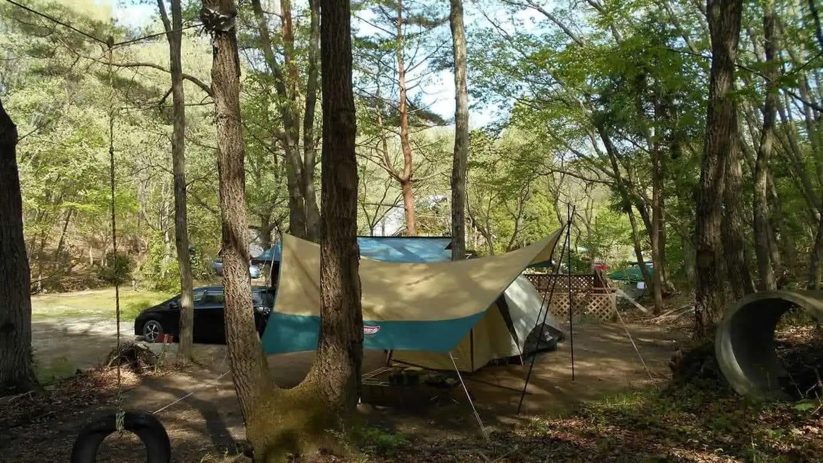 おのファミリーランドオートキャンプ場 鉄人の湯｜楽天トラベルキャンプ