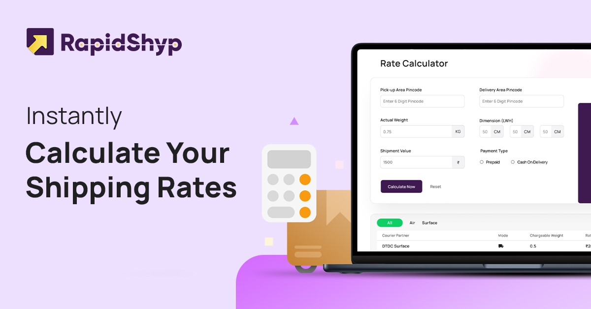 shipping-rates-calculator-calculate-courier-charges-rapidshyp