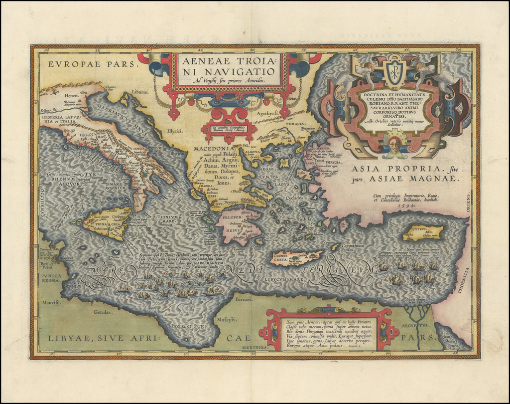Aeneid Map Section 3 Dido