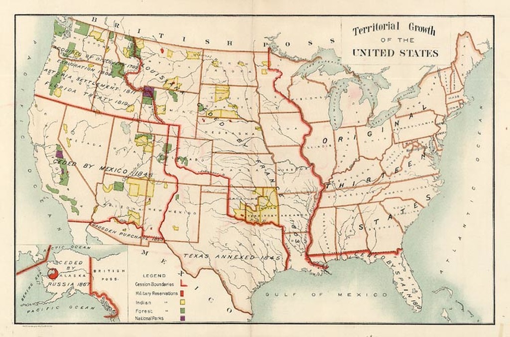 Territorial Growth of the United States - Barry Lawrence Ruderman ...