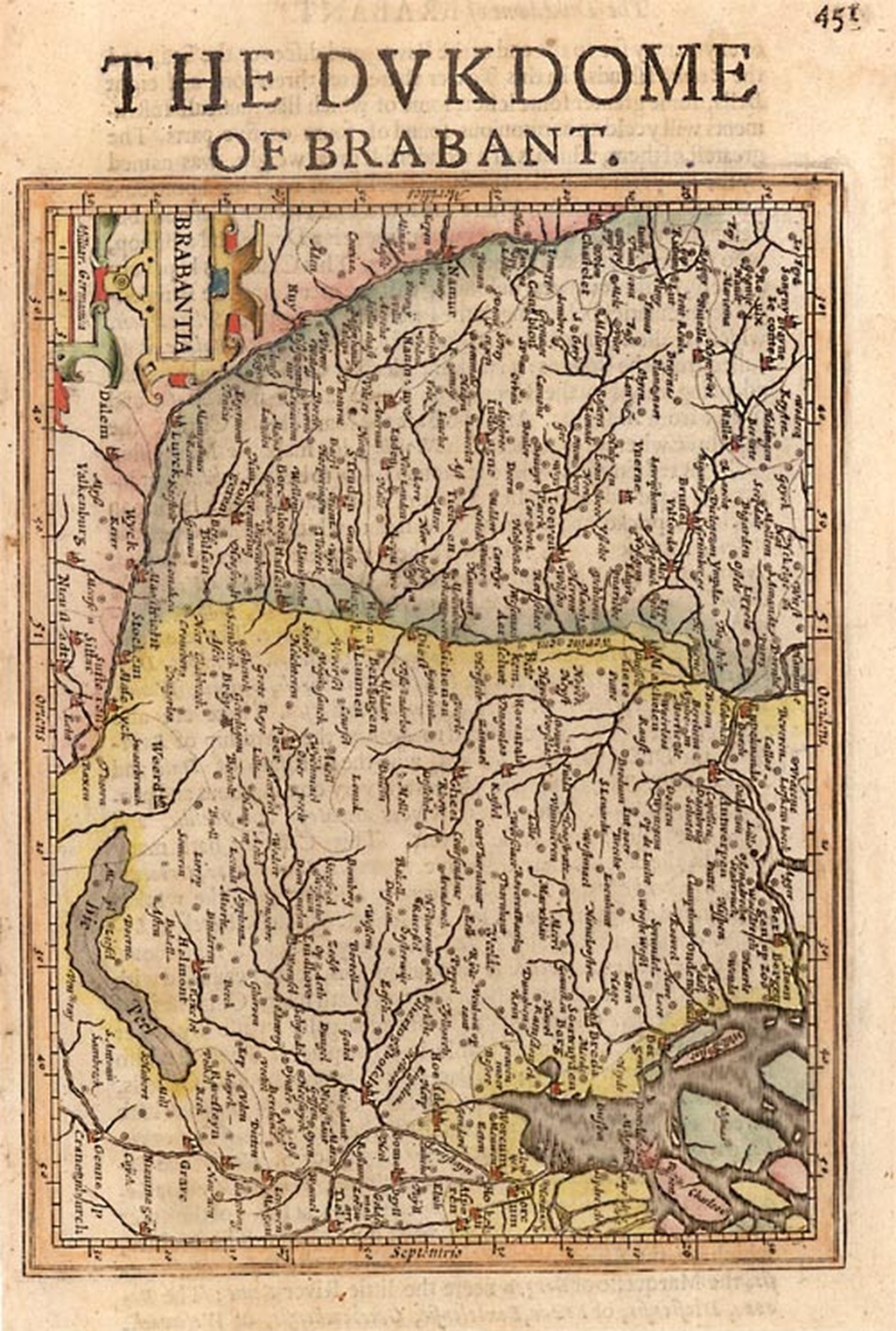 Brabantia - Barry Lawrence Ruderman Antique Maps Inc.