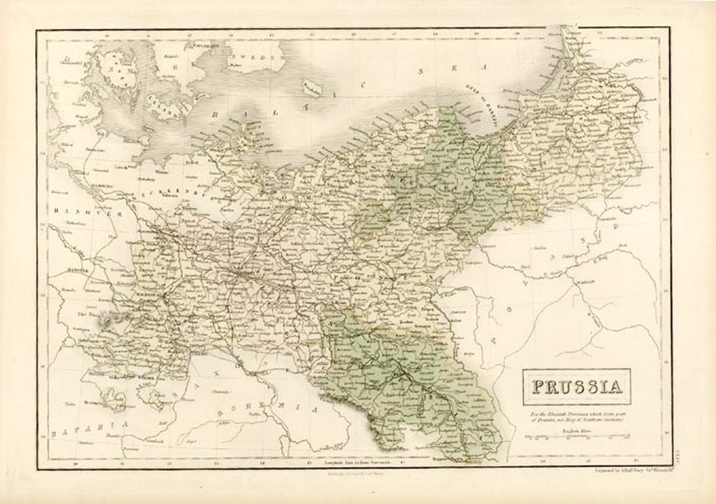 Prussia - Barry Lawrence Ruderman Antique Maps Inc.