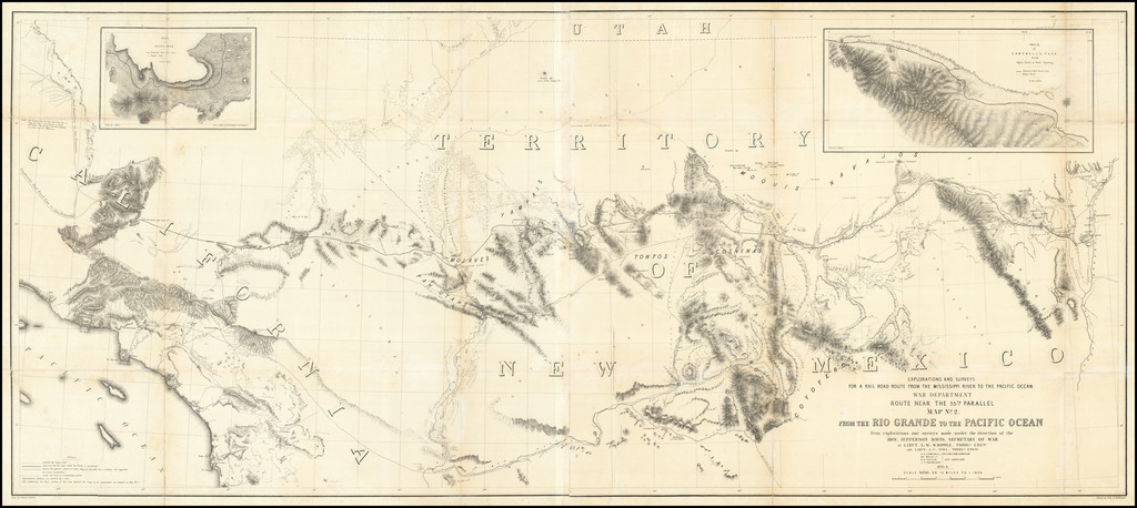 Route Near the 35th Parallel Map No. 2: From the Rio Grande to the ...