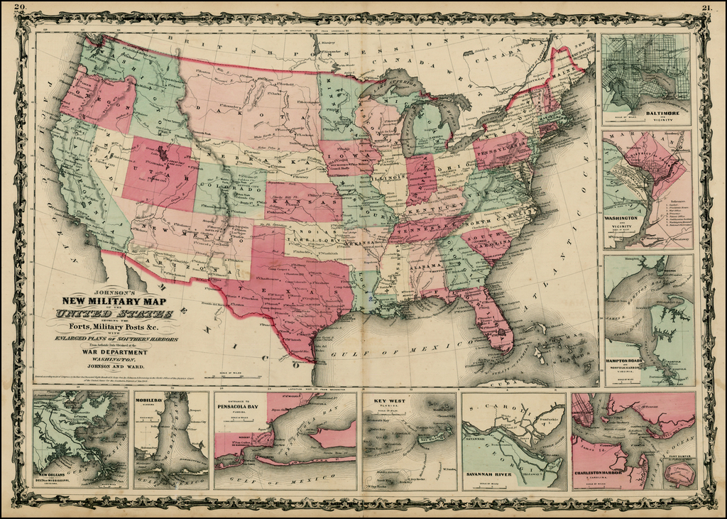Johnson s New Military Map Of The United States Forts Military Posts johnson-s-new-military-map-of-the-united-states-forts-military-posts