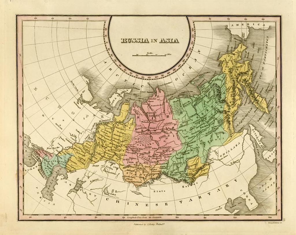 Russia in Asia - Barry Lawrence Ruderman Antique Maps Inc.