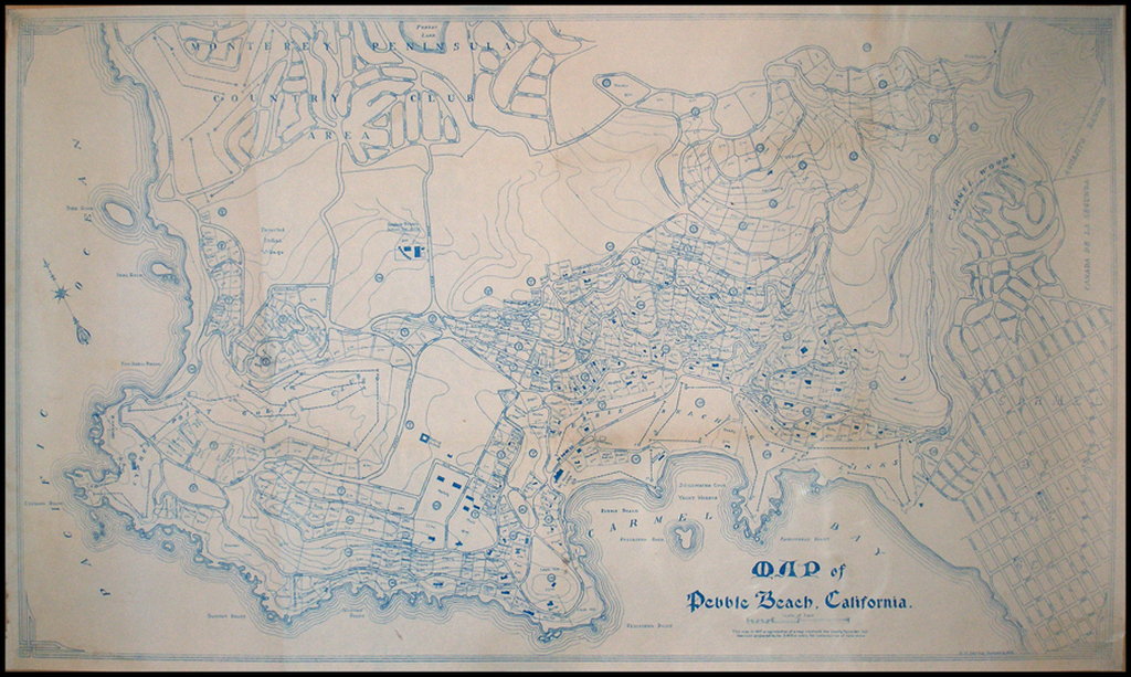 Pebble California Map