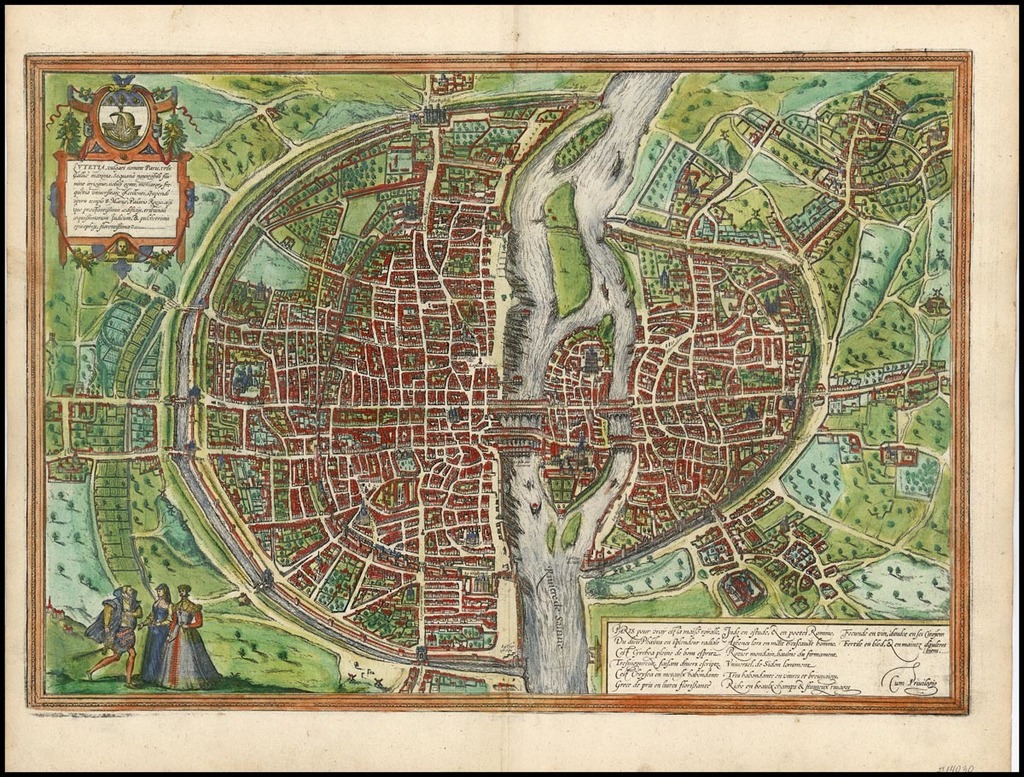 Lutetia vulgari Nomine Paris, Urbs Galliae Maxima . . . - Barry ...