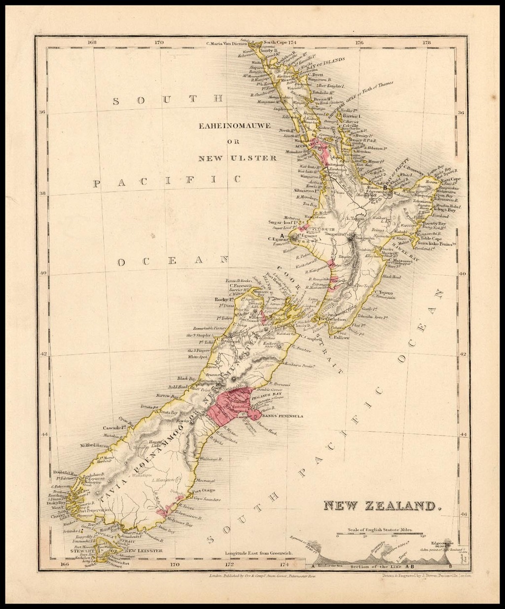New Zealand - Barry Lawrence Ruderman Antique Maps Inc.