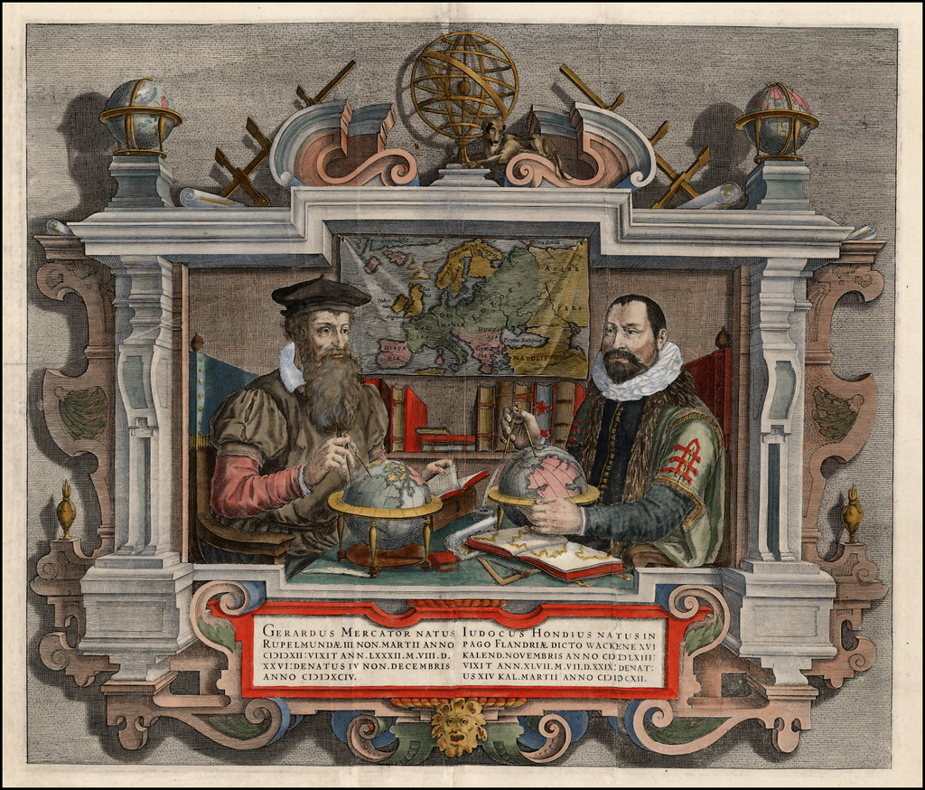 Gerardus Mercator . . . [and] . . . Iudocus Hondius . . . - Barry ...