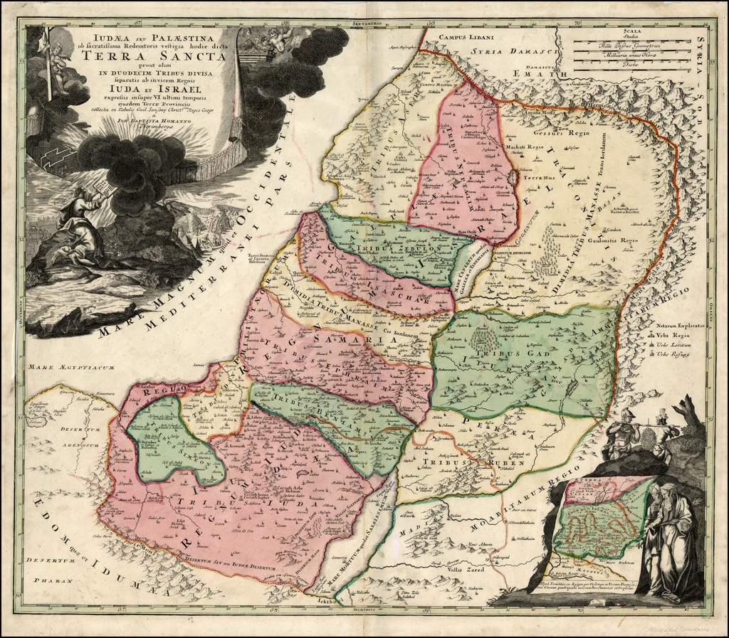 Iudaea seu Palaestina ob sacratissima Redemtoris vestigia hodie dicta ...