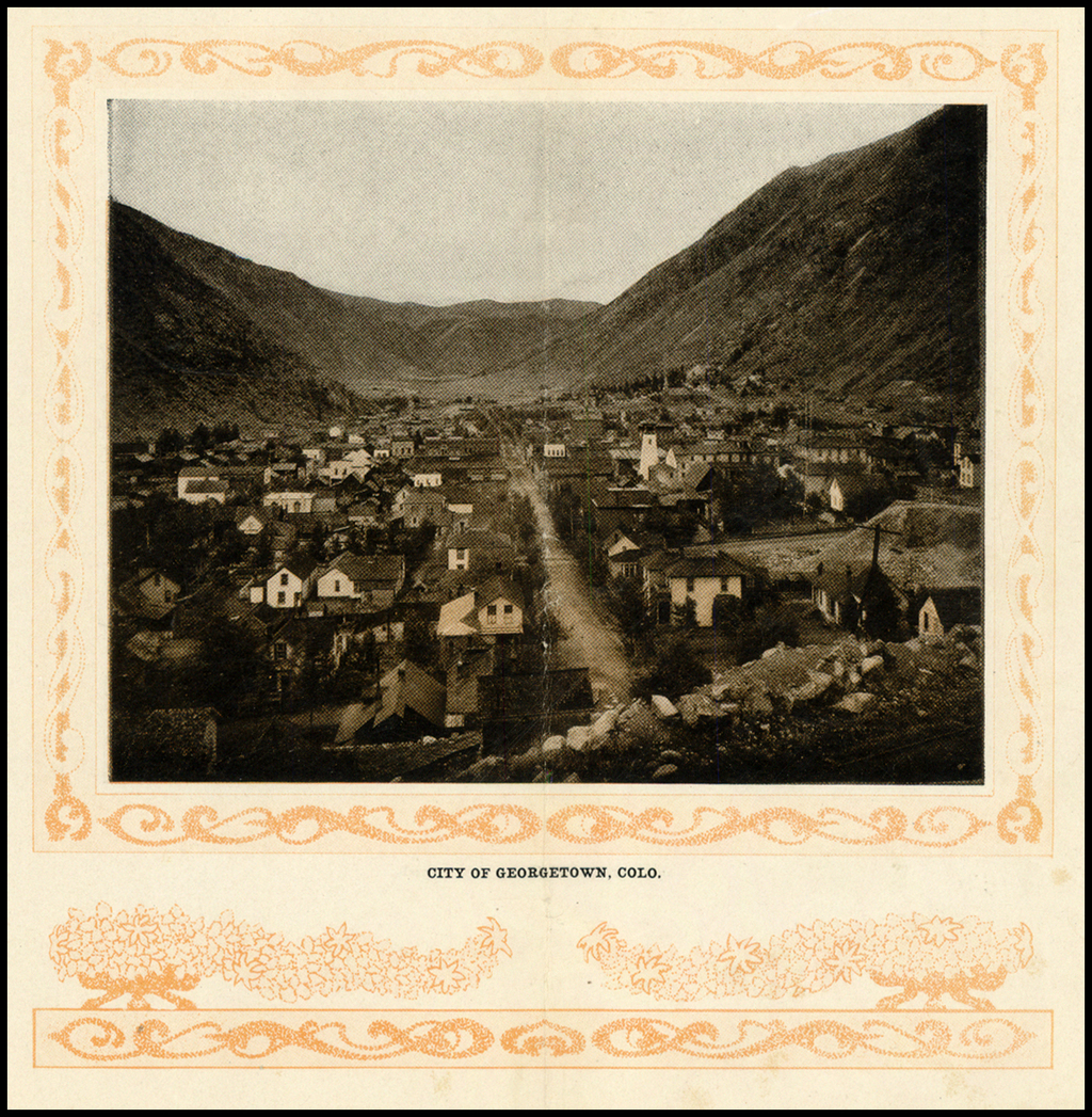 City of Georgetown, Colo. - Barry Lawrence Ruderman Antique Maps Inc.