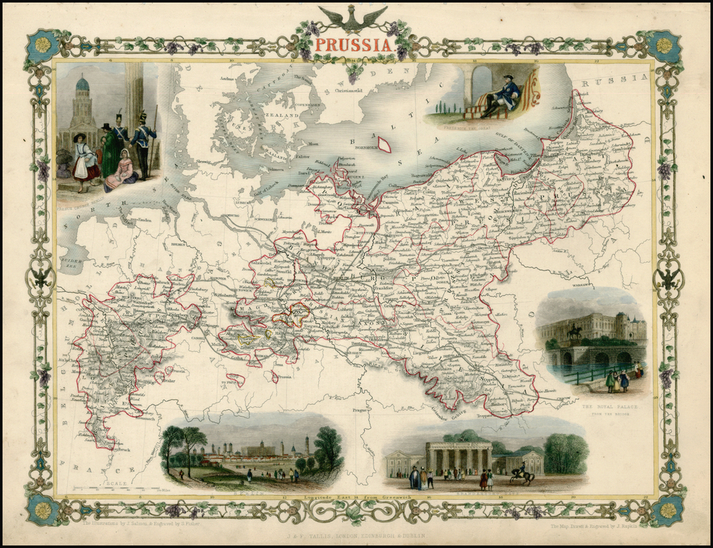 Prussia - Barry Lawrence Ruderman Antique Maps Inc.