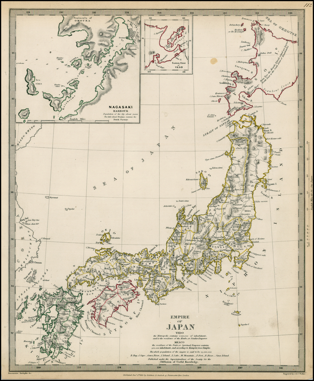 Empire of Japan . . . - Barry Lawrence Ruderman Antique Maps Inc.