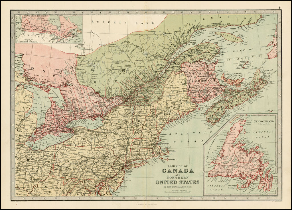 Us Map Of Northern States