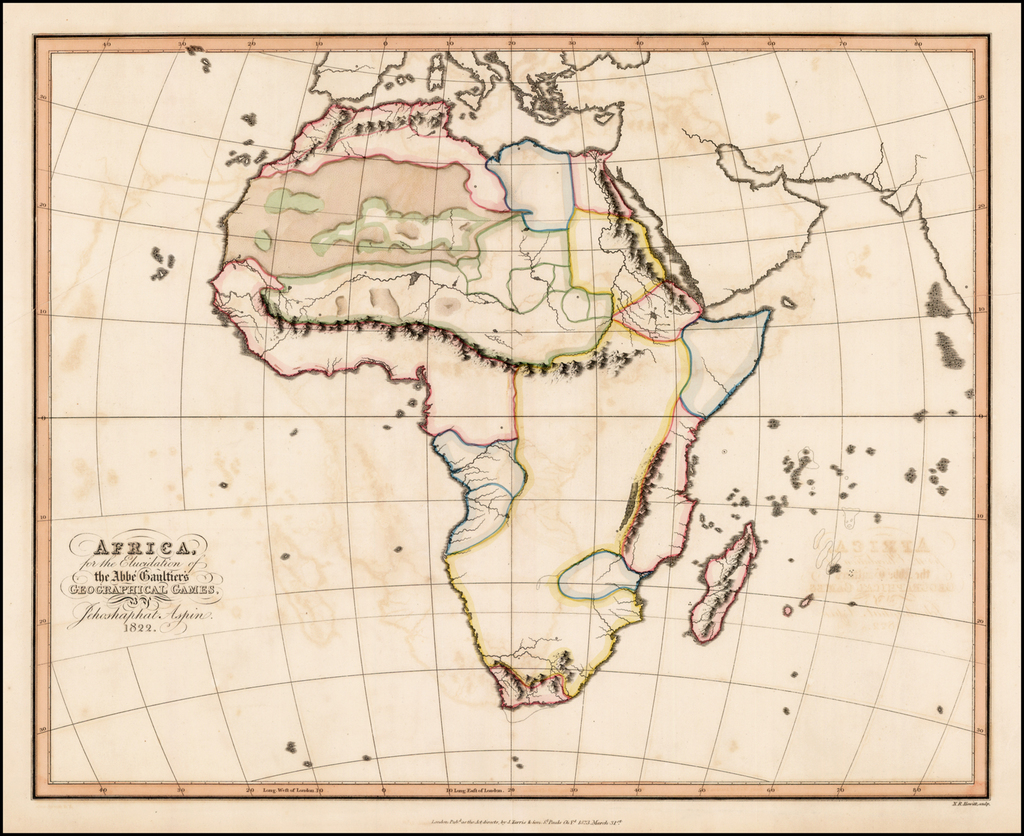 Africa, for the Elucidation of the Abee Gaultiers Geographical Games ...
