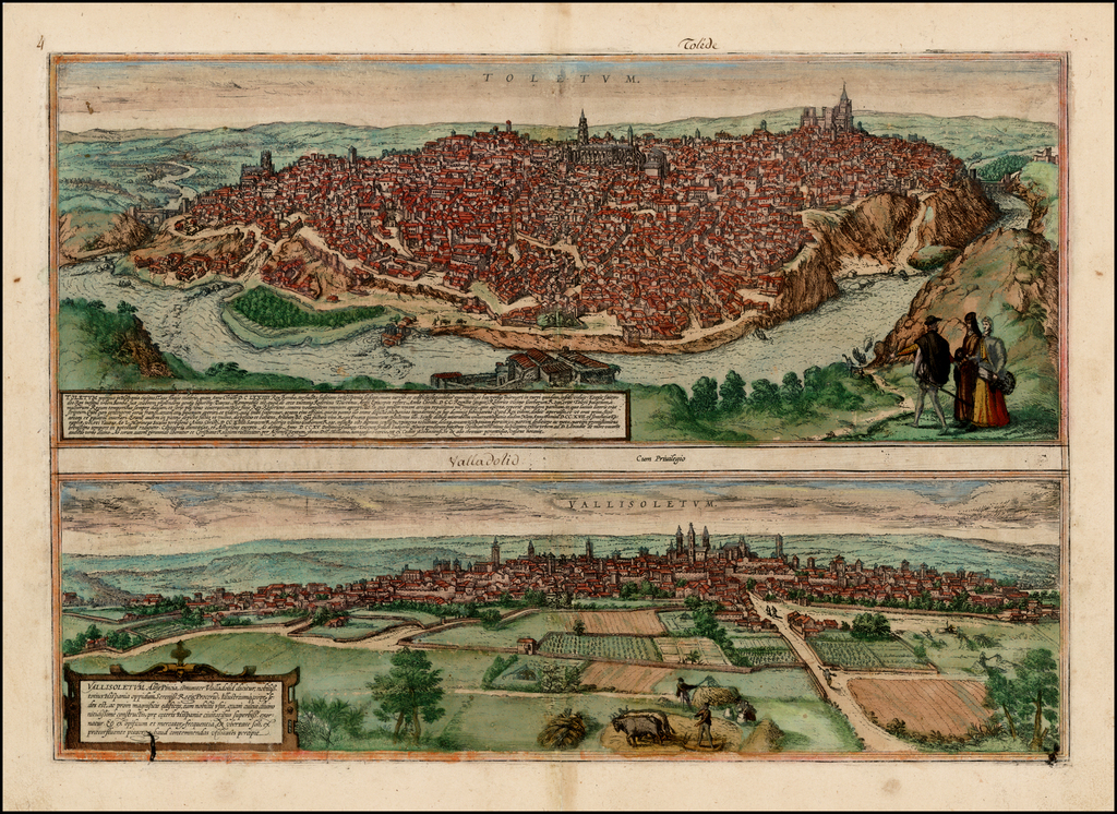 Toletum . . . [with] Vallisoletum - Barry Lawrence Ruderman Antique ...