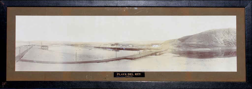 Playa Del Rey November 20, 1902 [Panoramic Photograph of Playa del Rey ...