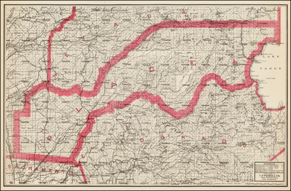 Placer County Map With Cities