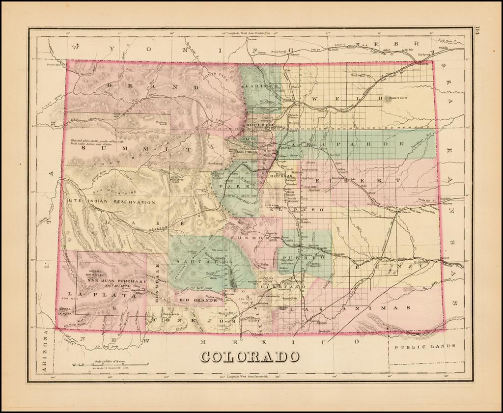 Colorado - Barry Lawrence Ruderman Antique Maps Inc.