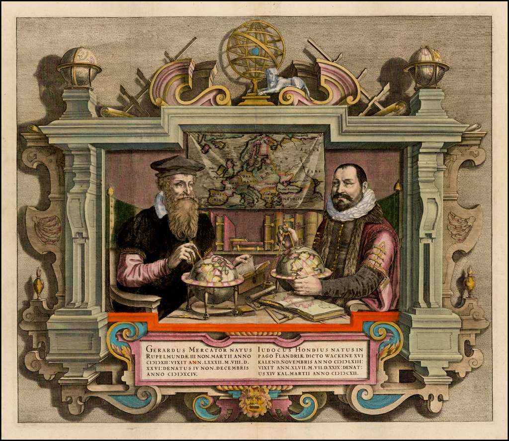 Gerardus Mercator . . . [and] . . . Iudocus Hondius . . . - Barry ...