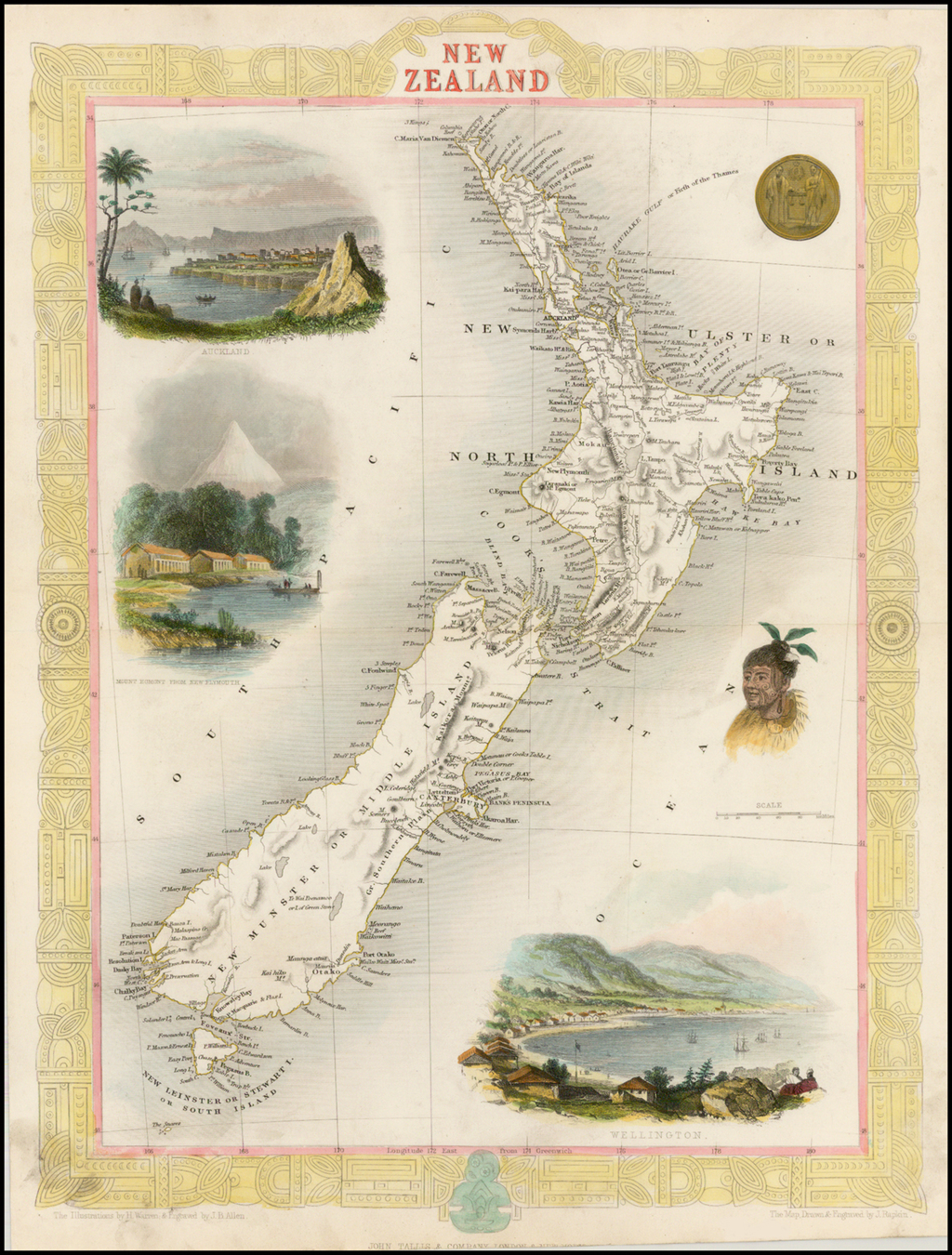 New Zealand - Barry Lawrence Ruderman Antique Maps Inc.