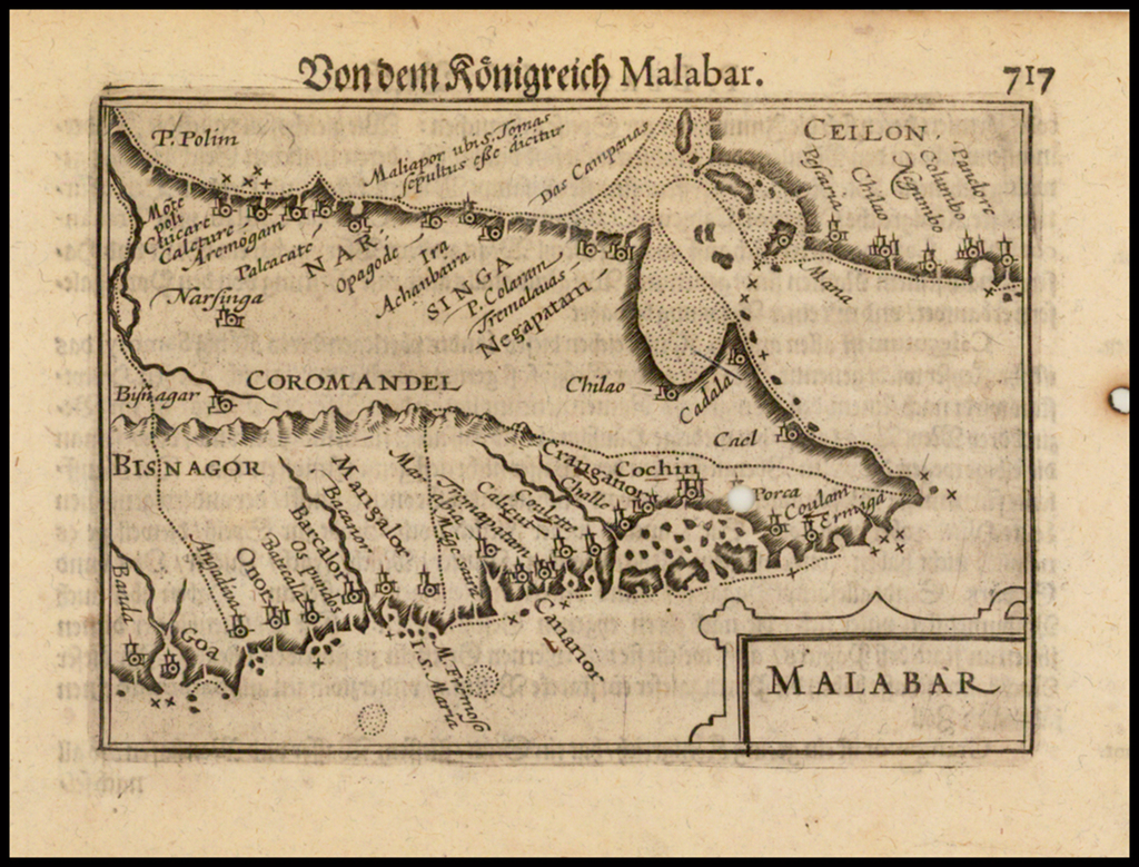 Malabar - Barry Lawrence Ruderman Antique Maps Inc.