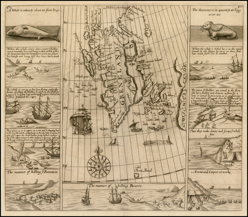 [Spitzbergen & Wiches Lande] - Barry Lawrence Ruderman Antique Maps Inc.