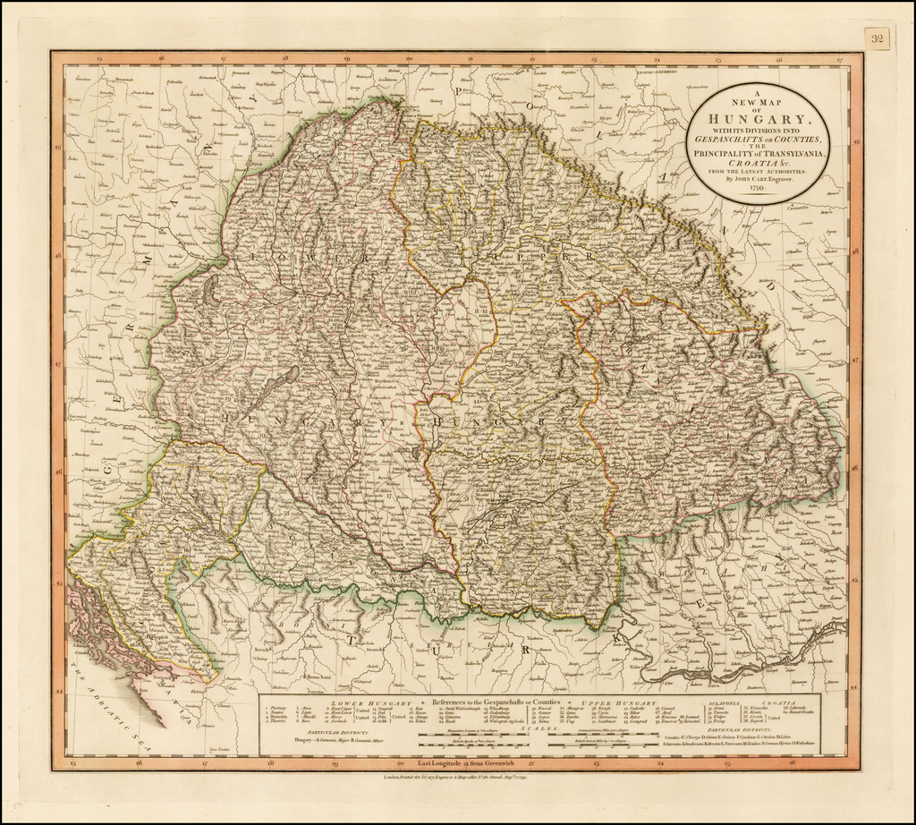 Map Of Hungary Before 1918