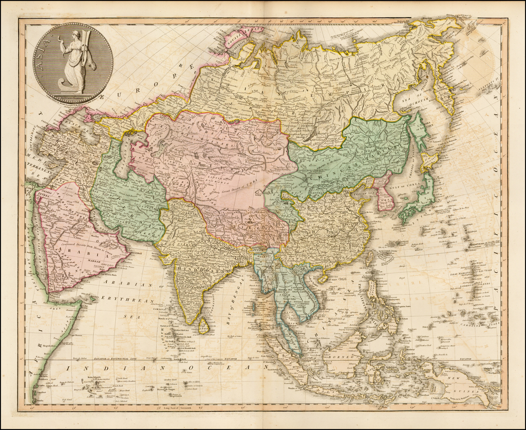 Asia . . . 1808 - Barry Lawrence Ruderman Antique Maps Inc.