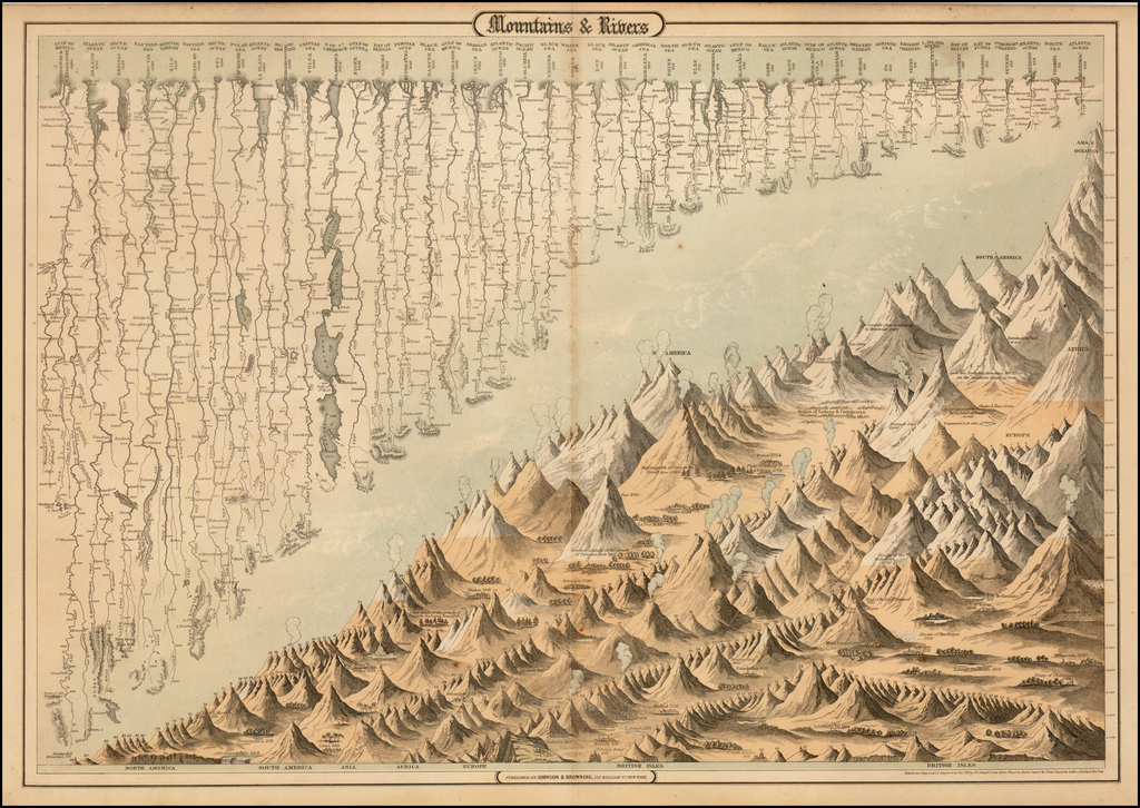Mountains & Rivers - Barry Lawrence Ruderman Antique Maps Inc.
