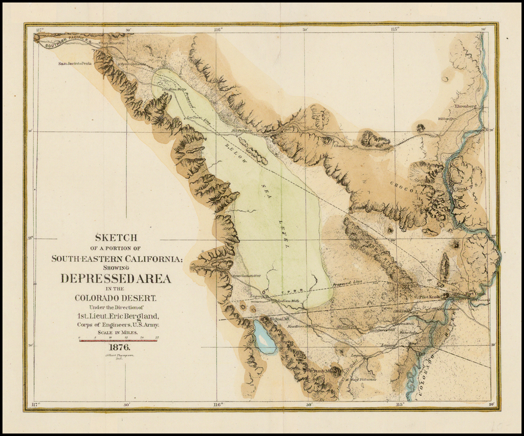 Map Of Eastern California