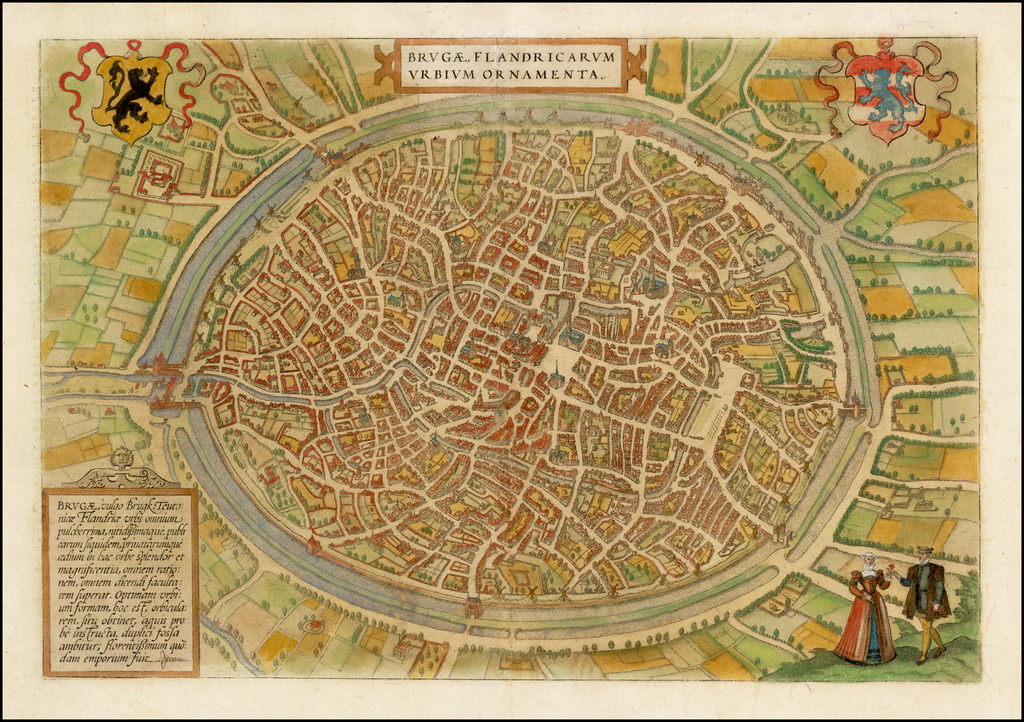 [Brugge] Brugae, Flandricarum Urbium Ornamenta - Barry Lawrence ...