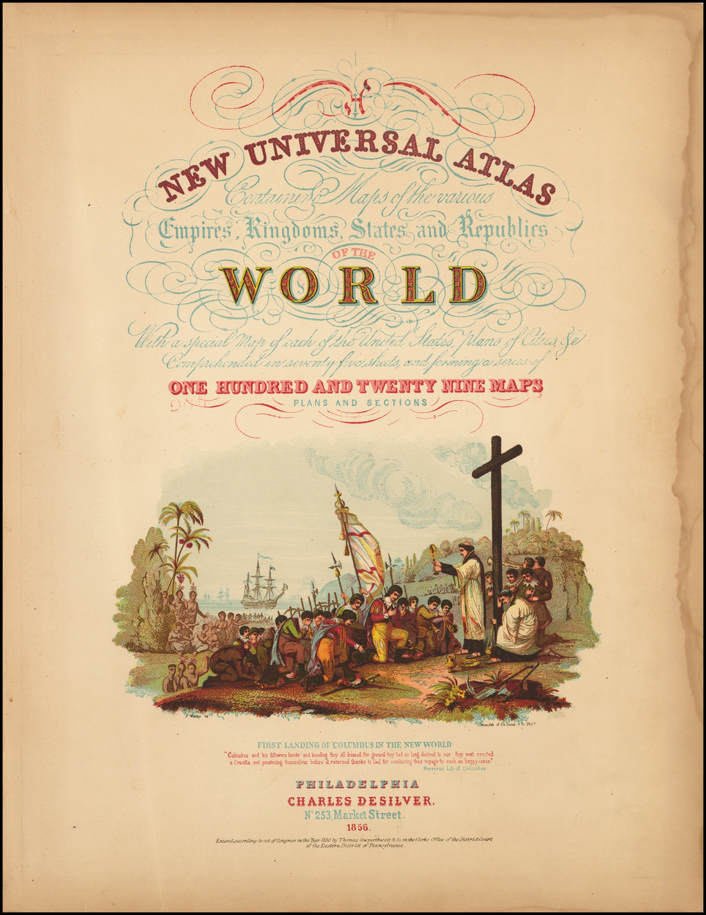 [Title Page] A New Universal Atlas Containing Maps of the various ...