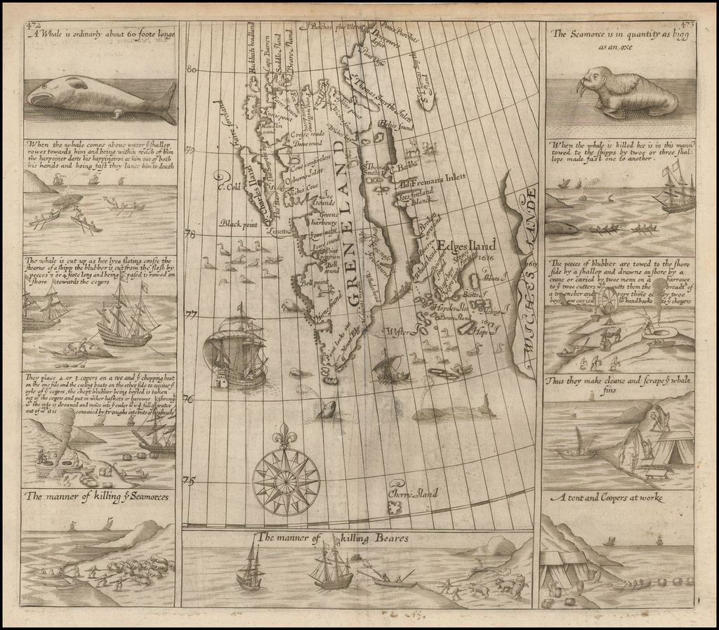 [Spitzbergen & Wiches Lande] - Barry Lawrence Ruderman Antique Maps Inc.