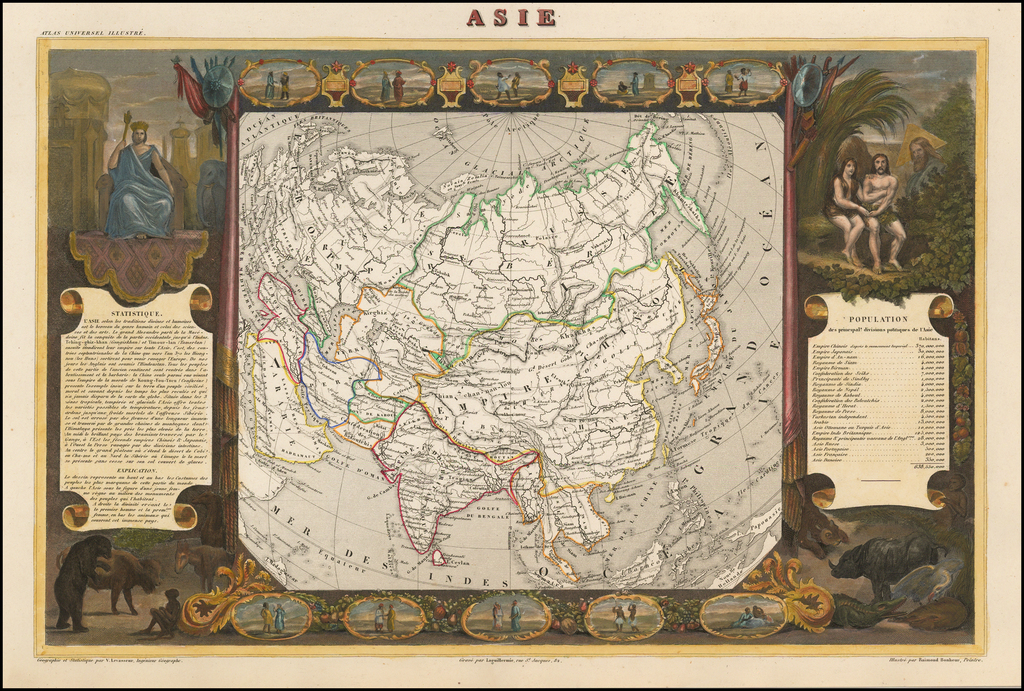 Asie - Barry Lawrence Ruderman Antique Maps Inc.